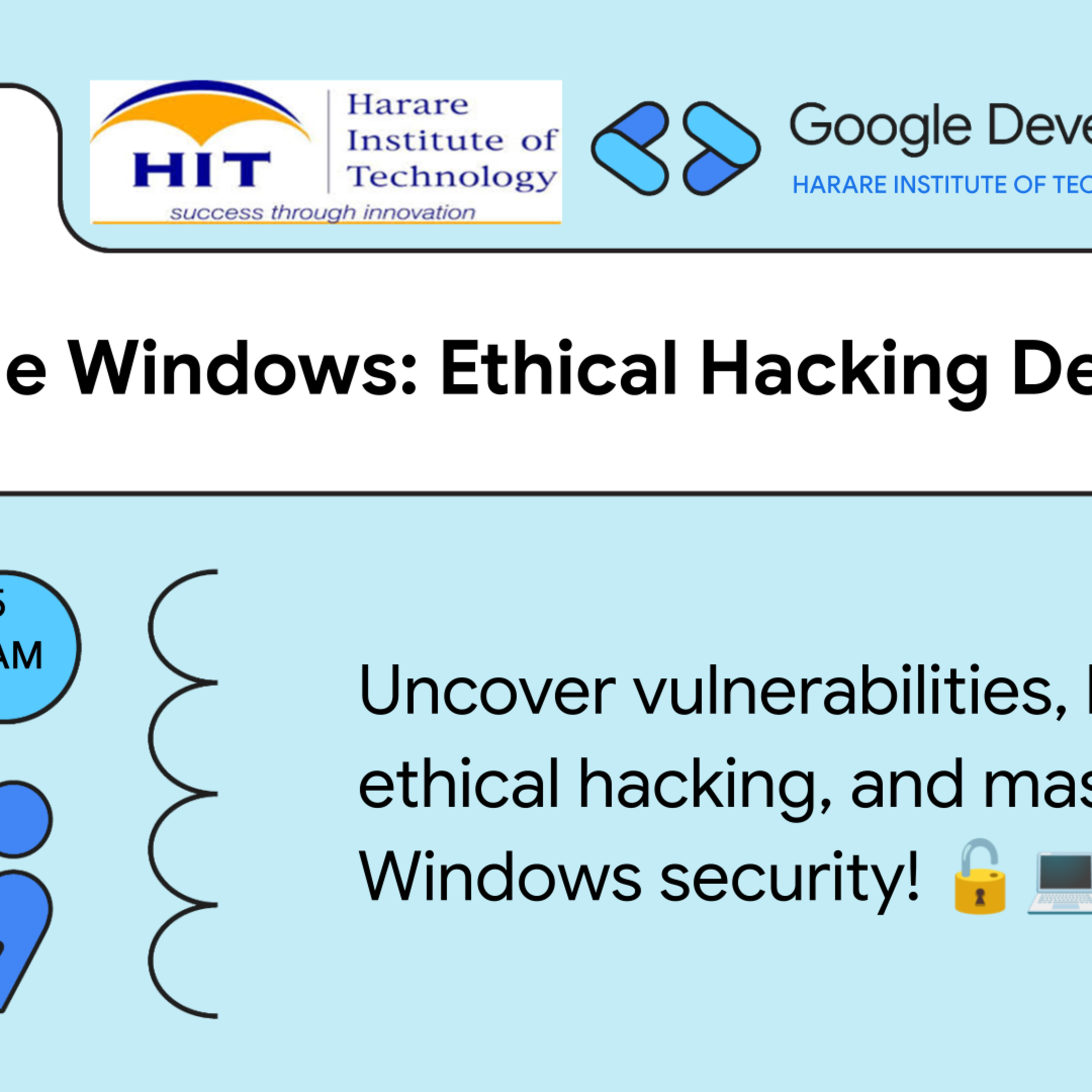 See Hack The Windows: Ethical Hacking Demo at Google Developer Groups ...